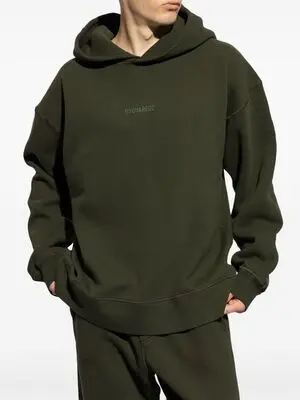 Dsquared2 Cotton Logo Hoodie - Green