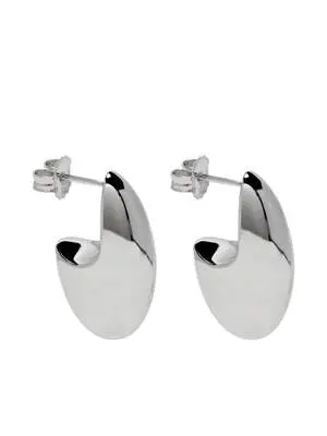 OTIUMBERG Pebble Polished-finish Earrings - Silver