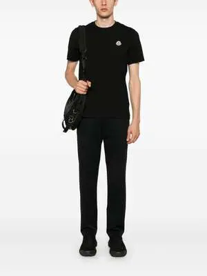 Moncler Logo-patch Drawstring Tapered Trousers