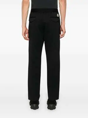 Moncler Logo-patch Drawstring Tapered Trousers