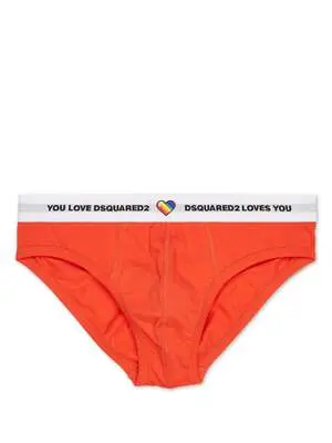 Dsquared2 Logo-waistband Briefs