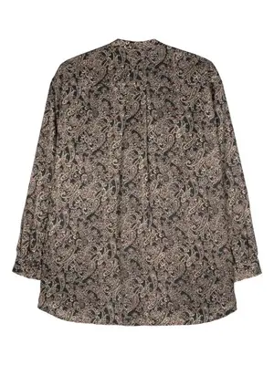 WHITE MOUNTAINEERING Paisley-print Satin Shirt