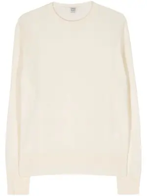 TOTEME Crew-neck Cashmere Jumper - Neutrals