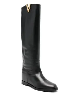 VIA ROMA 15 Knee-high Leather Boots