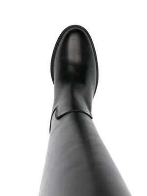 VIA ROMA 15 Knee-high Leather Boots
