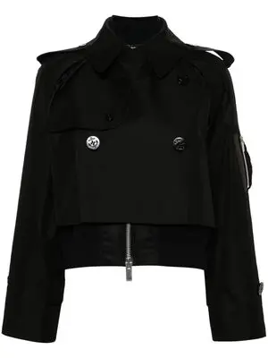 Sacai Layered Cropped Jacket