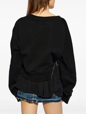 Dsquared2 Zip-detail Cotton Sweatshirt
