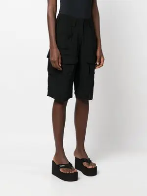 Givenchy Cargo Knee-length Shorts - Black