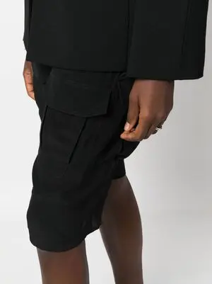 Givenchy Cargo Knee-length Shorts - Black