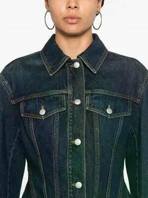 Alexander McQueen Denim Jacket - Blue