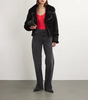 Victoria Beckham Shearling Jacket