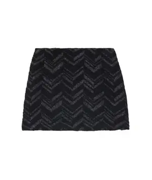 Missoni Metallic-bouclé Mini Skirt