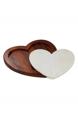 NAMBE Eat Your Heart Out Cutting Board Set - Brown