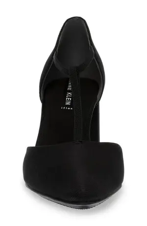 Anne Klein Barclay Pointed Toe Pump - Black Fabric
