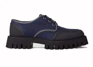 Gucci Gg Lacedup Sneakers - Navy Blue