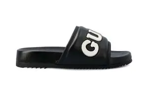 Gucci Logo Slide - Black