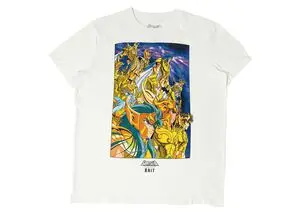 BAIT X Saint Seiya Group Gold Tee Shirt - White