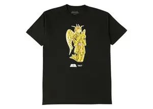BAIT X Saint Seiya Virgo Gold Tee Shirt - Black