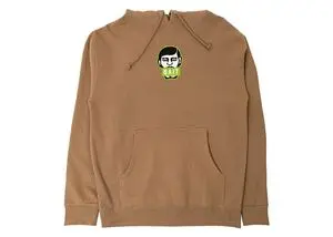 BAIT X Punk Drunkers Japanese Hoodie - Brown