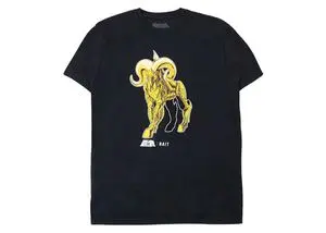BAIT X Saint Seiya Ares Gold Foil Tee Shirt - Black