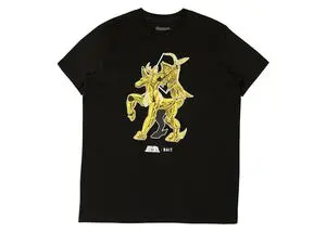 BAIT X Saint Seiya Saggitarius Gold Tee Shirt - Black