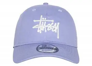 StÜssy X New Era 9twenty Basic Strapback Cap - Lavender