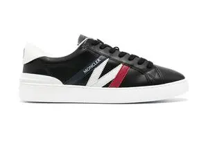 Moncler Monaco Low-top Sneakers - Black/navy Blue/white