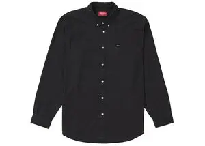 Supreme Small Box Twill Shirt - Black