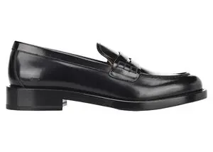 Dior Polished Leather Loafers