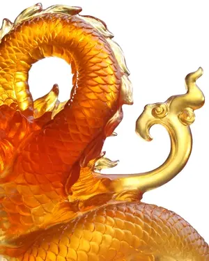 LIULI True Believer Uplift Crystal Sculpture