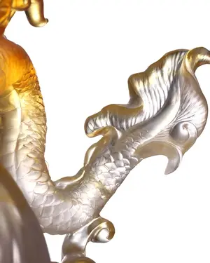 LIULI True Believer Uplift Crystal Sculpture