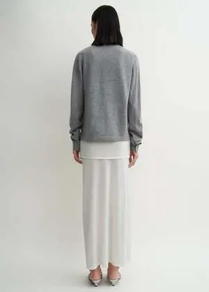 TOTEME Raglan-sleeve Cashmere Cardigan - Grey