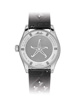 MIDO Ocean Star Tribute Worldtimer Watch - Black