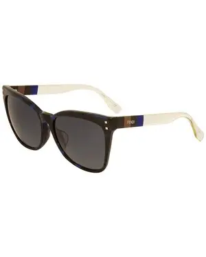 Fendi Fendi Women's Ff 0098/F/S E81 57Mm Sunglasses - Blue