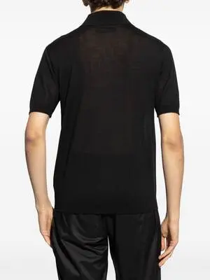 Amiri Logo-embroidered Polo Shirt