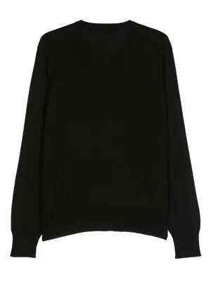TOM FORD Fine-knit Silk T-shirt - Black