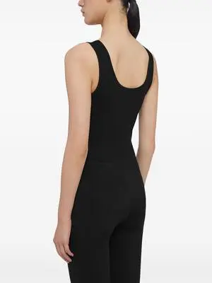 JIL SANDER Logo-print Sleeveless Jumpsuit