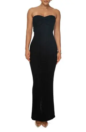 JLUXLABEL Blanca Strapless Knit Dress