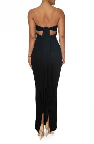 JLUXLABEL Blanca Strapless Knit Dress
