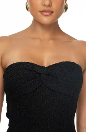 JLUXLABEL Blanca Strapless Knit Dress