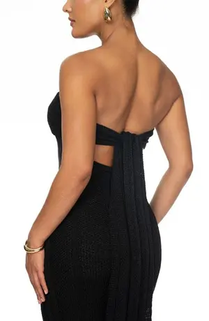 JLUXLABEL Blanca Strapless Knit Dress