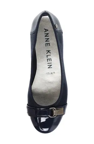 Anne Klein Akable Flat - Navy Multi Fb