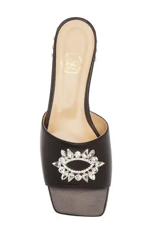 NALEBE Aurum Embellished Slide Sandal