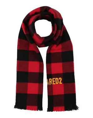 Dsquared2 Scarf Wool - Red