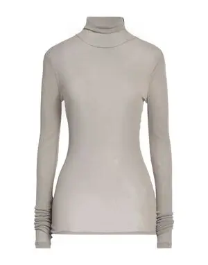 AMI Paris Viscose Polyamide Turtleneck - Grey