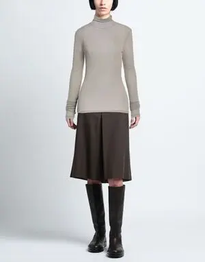 AMI Paris Viscose Polyamide Turtleneck - Grey