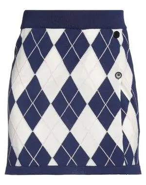 MSGM MSGM Mini Flared Skirt Navy Blue