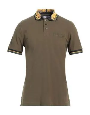 Versace Jeans Couture Embroidered Polos For Men