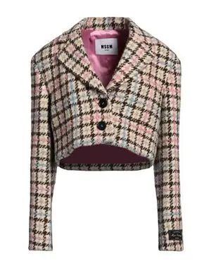 Msgm Collared Jackets For Women