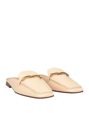 TOD'S Leather Embellished Mules - Pink